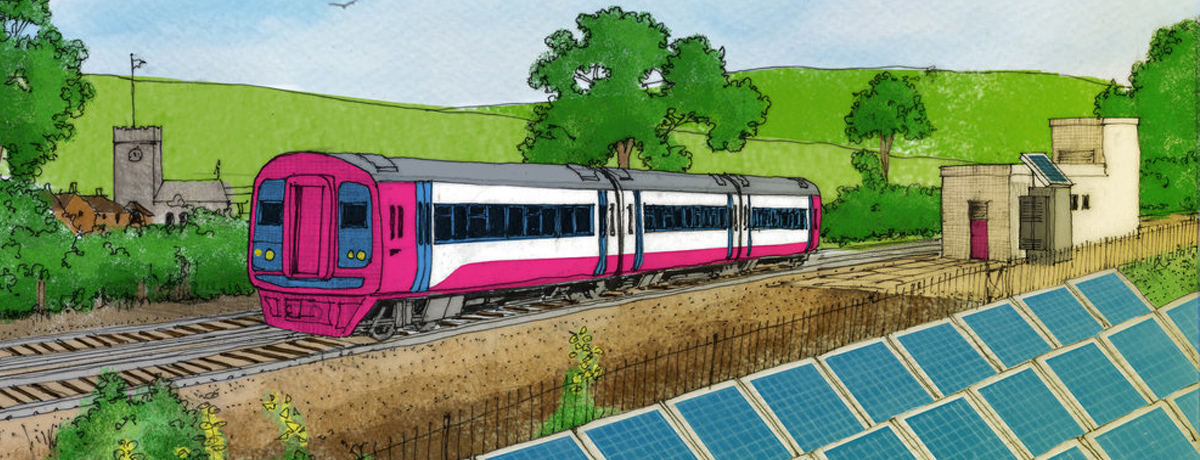 Riding sunbeams – solar trains get a pilot scheme – The Earthbound Report