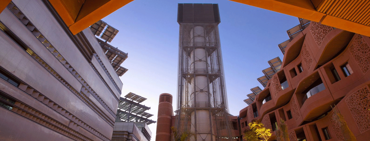 Building of the week: Masdar’s wind tower – The Earthbound Report