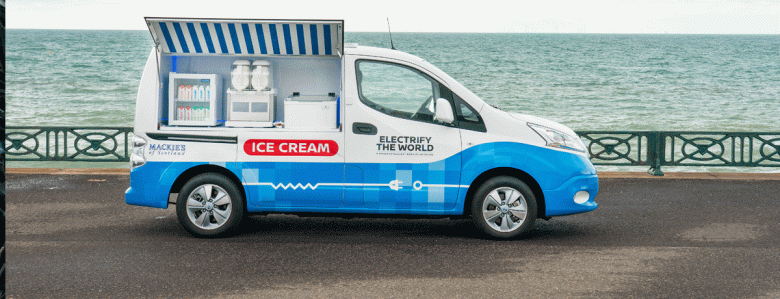 Say hello to the zero carbon ice cream van – The Earthbound Report