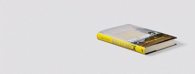 Book review: Breakneck, by Dan Wang – The Earthbound Report